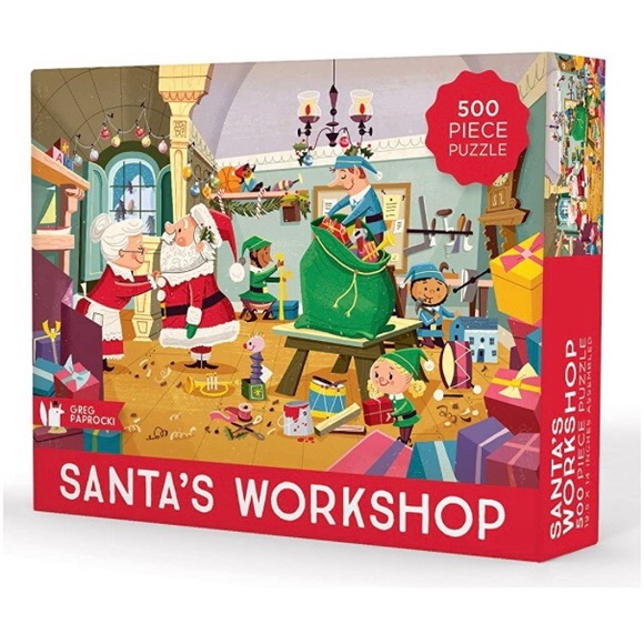 Gibbs Smith | Games | 50 Piece Santas Workshop Puzzle | Poshmark